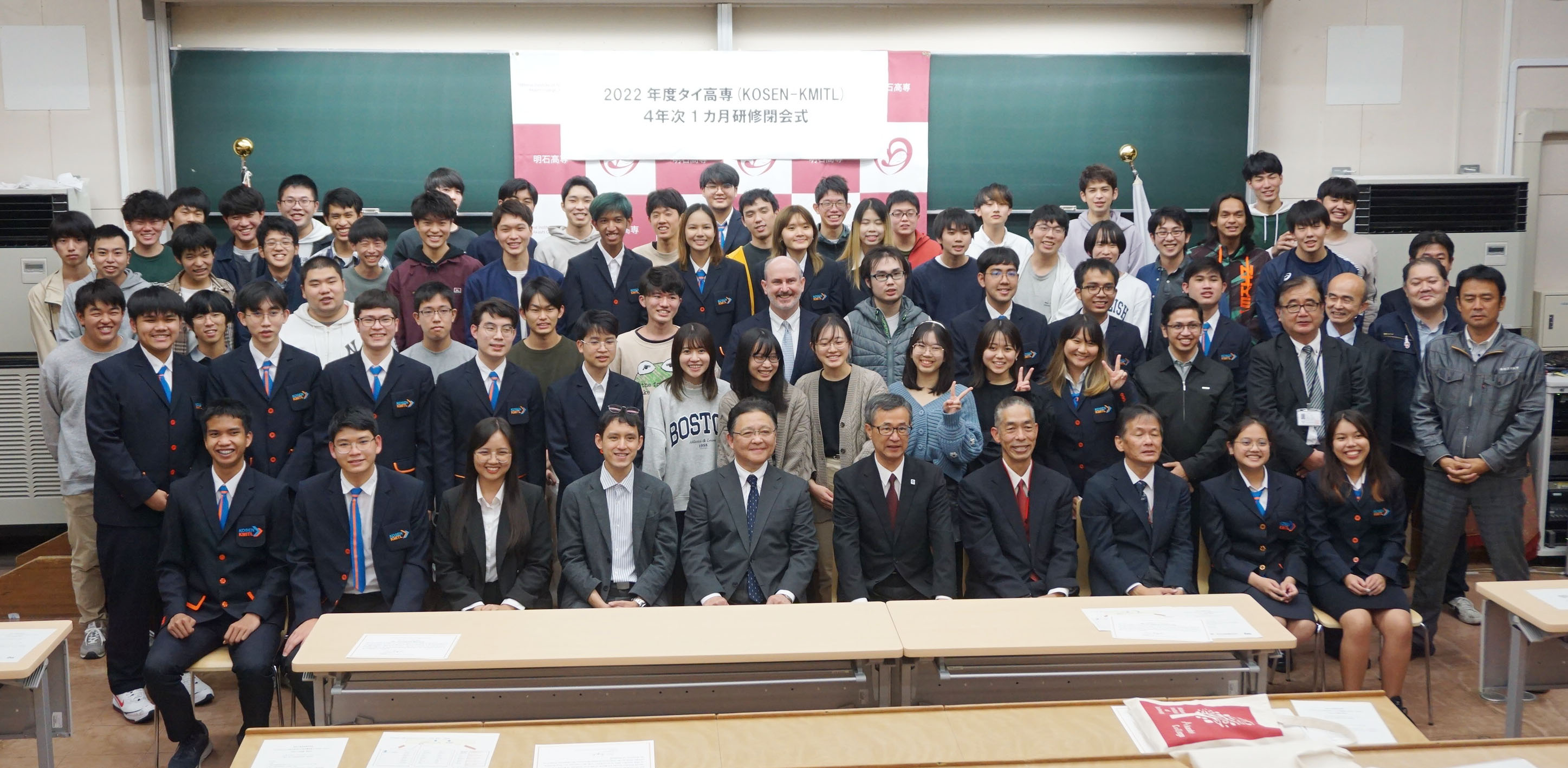 The KOSEN-KMITL training program completed! | National Institute of Technology (NIT), Akashi College