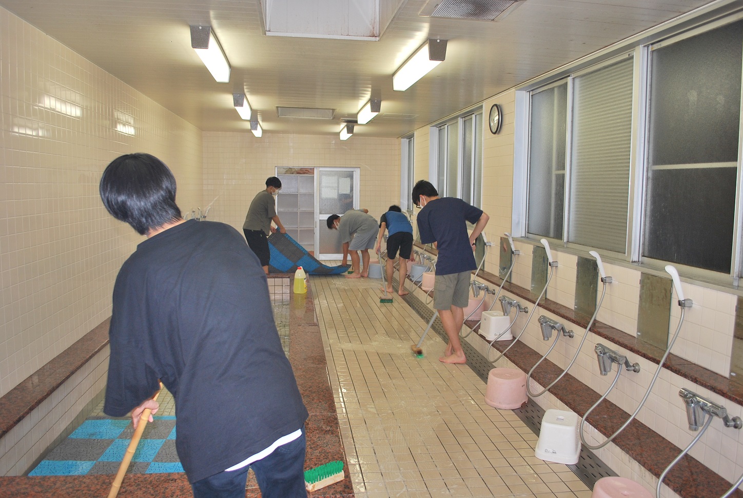 Dormitory cleaning | National Institute of Technology (NIT), Akashi College
